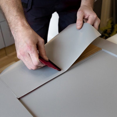 d-c-fix Matt Grey A4 Sample Self-adhesive Vinyl Wrap for Doors and ...