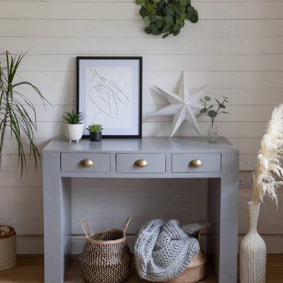 D-C-Fix Matt Grey RAL 7042 Self-adhesive Furniture Wrap (L)15m (W)675mm