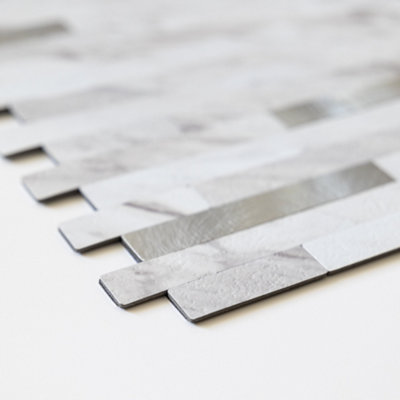 d-c-fix Metal and Marble Premium Self Adhesive Composite Wall Tile 29 ...