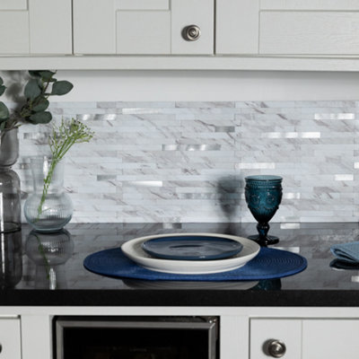 d-c-fix Metal and Marble Premium Self Adhesive Composite Wall Tile 29 ...