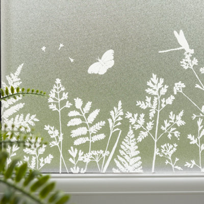 d-c-fix - Static Cling Window Border - Meadow - 1.5m