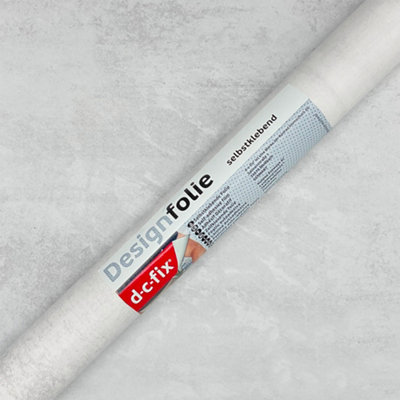 D-C-Fix Textured White Concrete Marble (8300) Self-adhesive Furniture ...
