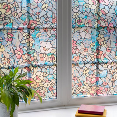 d-c-fix Venetian Garden Self Adhesive Window Film for Privacy and Décor ...