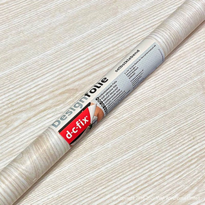 D-C-Fix White Ash Wood (8054) Self-adhesive Furniture Wrap Vinyl (W)67 ...