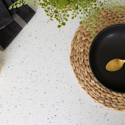 d-c-fix White Granite Quartz Matt Self Adhesive Vinyl Wrap Film for ...