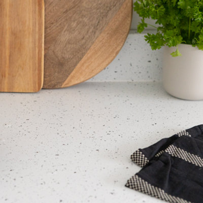 d-c-fix White Granite Quartz Matt Self Adhesive Vinyl Wrap Film for ...