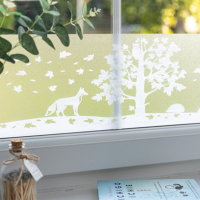 d-c-fix Woodland Premium Static Cling Window Film Border for Décor 1.5m ...