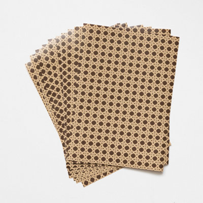 d-c-fix Woven Cane Self Adhesive Vinyl A4 Craft Pack (10 sheets) | DIY ...