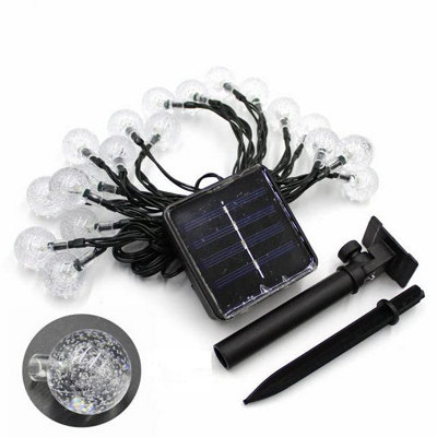 D Diva Group 60 LED 20Ft/6M Solar String Lights, Solar Powered ...