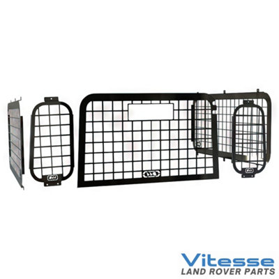 D44 External Window Guard Set 5 Pcs Mesh Protectors Fits Defender 90 ...