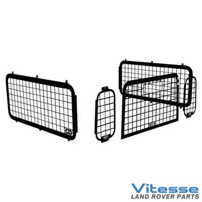 D44 External Window Guard Set 5 Pcs Mesh Protectors Fits Defender 90 ...