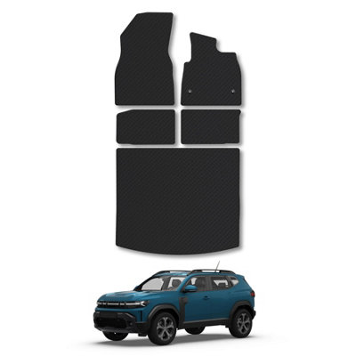 Dacia Duster (Upper Boot) (2024+) Heavy-Duty Rubber Boot Mat Tailored ...
