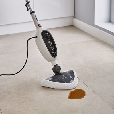 Daewoo 12-in-1 Upright & Handheld Steam Mop Floor Cleaner Carpet Window ...