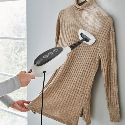 Daewoo 12-in-1 Upright & Handheld Steam Mop Floor Cleaner Carpet Window ...