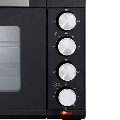 Daewoo 1500W 32L Electric Oven & 1000W & 600W Hot Plate Hobs 90-230 ...