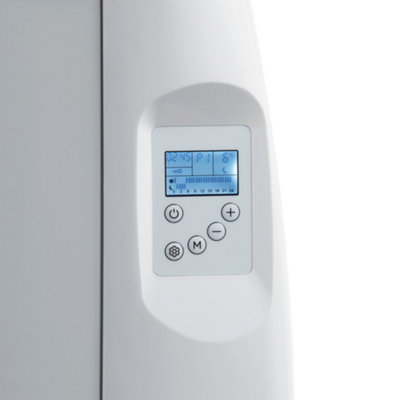 Daewoo 1500W Ceramic Radiator 2 in 1 Freestanding and Mounted Heater ...