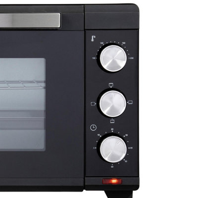 Daewoo 23L Electric Mini Oven 1300W Adjustable 90C - 230C Temperature ...
