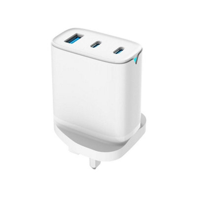 Daewoo 3-in-1 Charger Plug Charging Adapter 45W 2x USB Type C & 1x USB ...