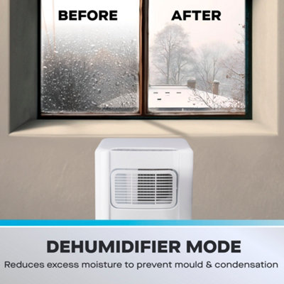 Daewoo 3-in-1 Portable Air Conditioner Bedroom or Office AC Unit 5000 ...