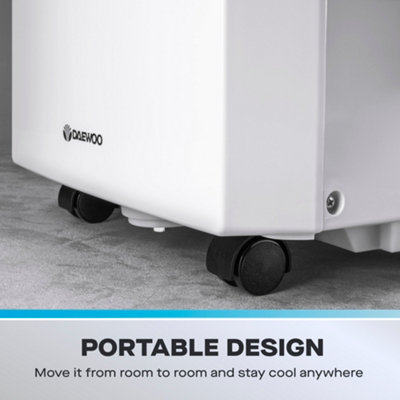 Daewoo 9000 BTU 3-in-1 Portable Air Conditioner AC Units with ...
