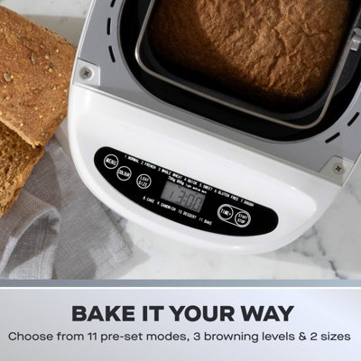 Daewoo Bread Maker Machine 900g Loaf Sizes 3 Crust Levels Keep-Warm ...