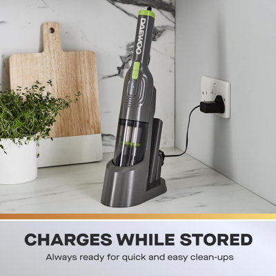 Daewoo Compact Pro Cordless Handheld Vacuum Cleaner Portable Mini Hand ...