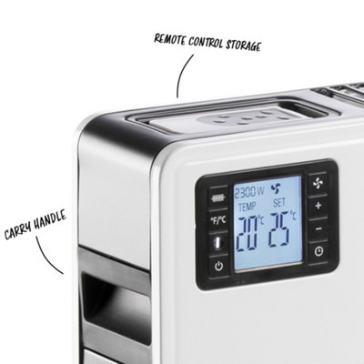 Daewoo Convector Radiator 2300W Electric Space Heater with Remote