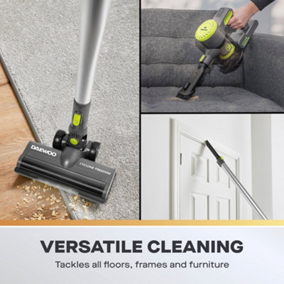 Daewoo Cyclone Freedom 2-in-1 Cordless Vacuum Cleaner Stick & Handheld ...