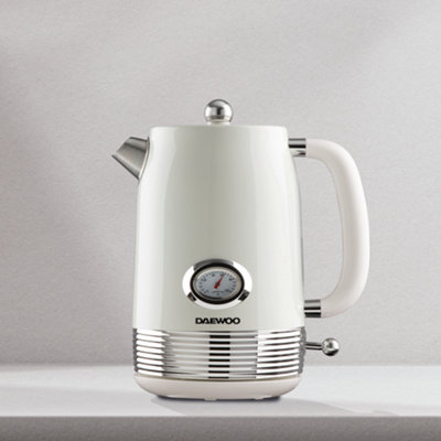 Daewoo Denver Collection 1.5L Retro Kettle 6-Cups-in-1-Boil Jug ...