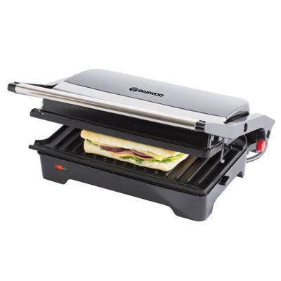 Daewoo Electric Healthy Grill Sandwich Toaster Panini Toastie Maker ...