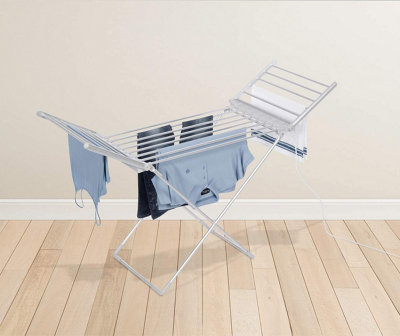 Daewoo Foldable Portable Heated Clothes Airer - 230W