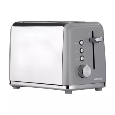 Daewoo Kensington Retro Matching Grey Jug Kettle Toaster Microwave Set ...