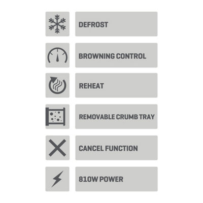 Daewoo Kensington SDA1584GE Red 2 Slice Toaster With Reheat Function