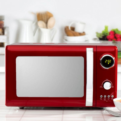Daewoo Kensington SDA1656GE Red Microwave 20 Litre 800W
