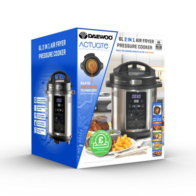 Daewoo Multipurpose 13-in-1 Large 6L Digital Electric Pressure Multi ...