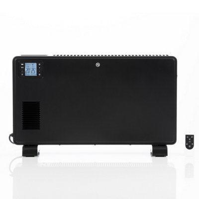 Daewoo Portable Convector Radiator Space Heater LCD With Remote Black ...
