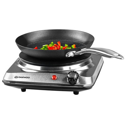 Daewoo Single Electric Hot Plate Hob Portable for Cooking Table Top ...