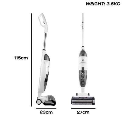 Daewoo Spotless Hurricane Upright Cordless Vacuum Cleaner Wet & Dry ...