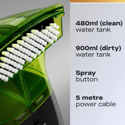 Daewoo Stair Master Hand Held Carpet and Upholstery Cleaner Spot Washer ...