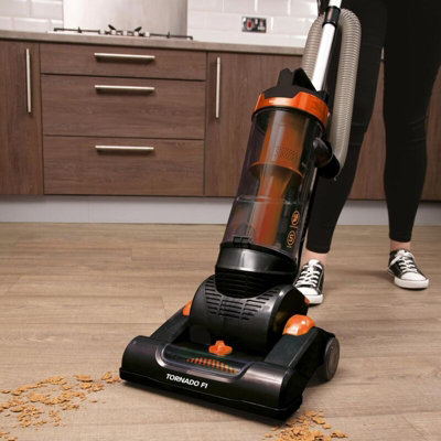 Daewoo Tornado Upright Vacuum Cleaner Bagless 750W 2.5L Stand Up HEPA ...