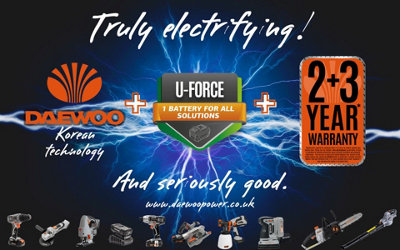 DAEWOO U-FORCE Series 18V Cordless Electric Multi-Tool 5YR Warranty (BODY ONLY)