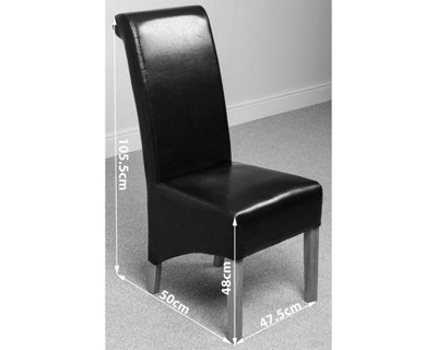 Dakota 127 x 82 cm Chunky Oak Small Dining Table and 4 Chairs Dining ...