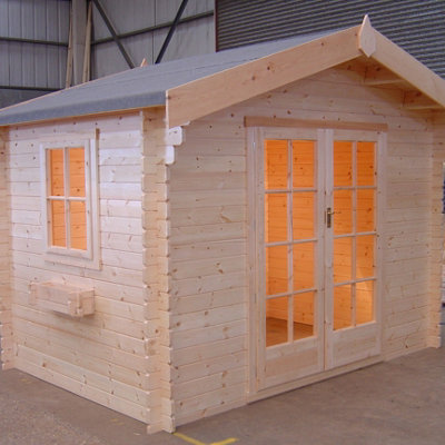 Dalby 8x6 28mm Log Summer House B