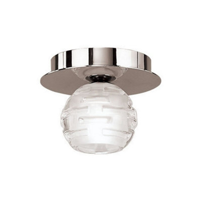 Dali Ceiling 1 Light G9, Polished Chrome at B&Q