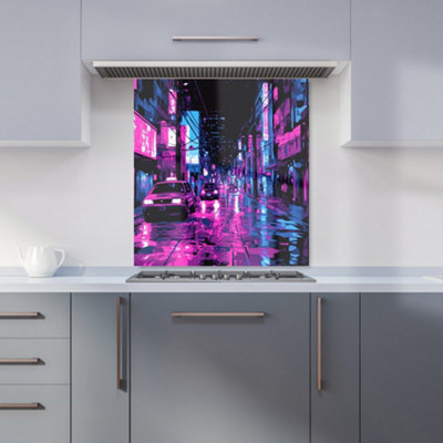 Dante Mercer: 00001 Premium Glass Kitchen Splashback W700mm x H650mm