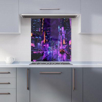 Dante Mercer: 00006 Premium Glass Kitchen Splashback W600mm x H650mm