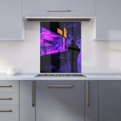 Dante Mercer: 00008 Premium Glass Kitchen Splashback W600mm x H750mm