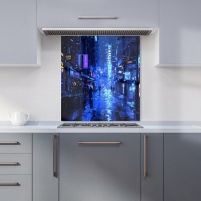Dante Mercer: 00012 Premium Glass Kitchen Splashback W600mm x H650mm