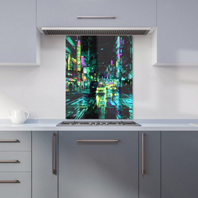 Dante Mercer: 00013 Premium Glass Kitchen Splashback W600mm x H750mm
