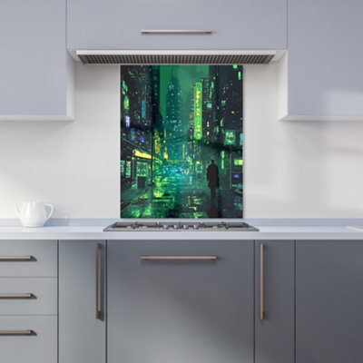 Dante Mercer: 00016 Premium Glass Kitchen Splashback W600mm x H750mm